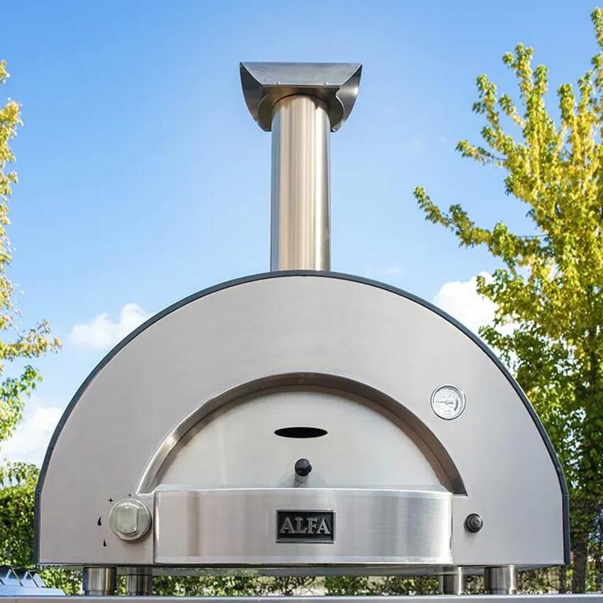 Alfa Classico 2 Pizze Natural Gas Pizza Oven - Ardesia Grey - FXCL-2P ...