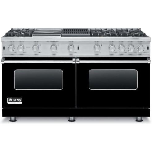 Viking Professional 5 Series 60-Inch 6 Burner Natural Gas Range With ...