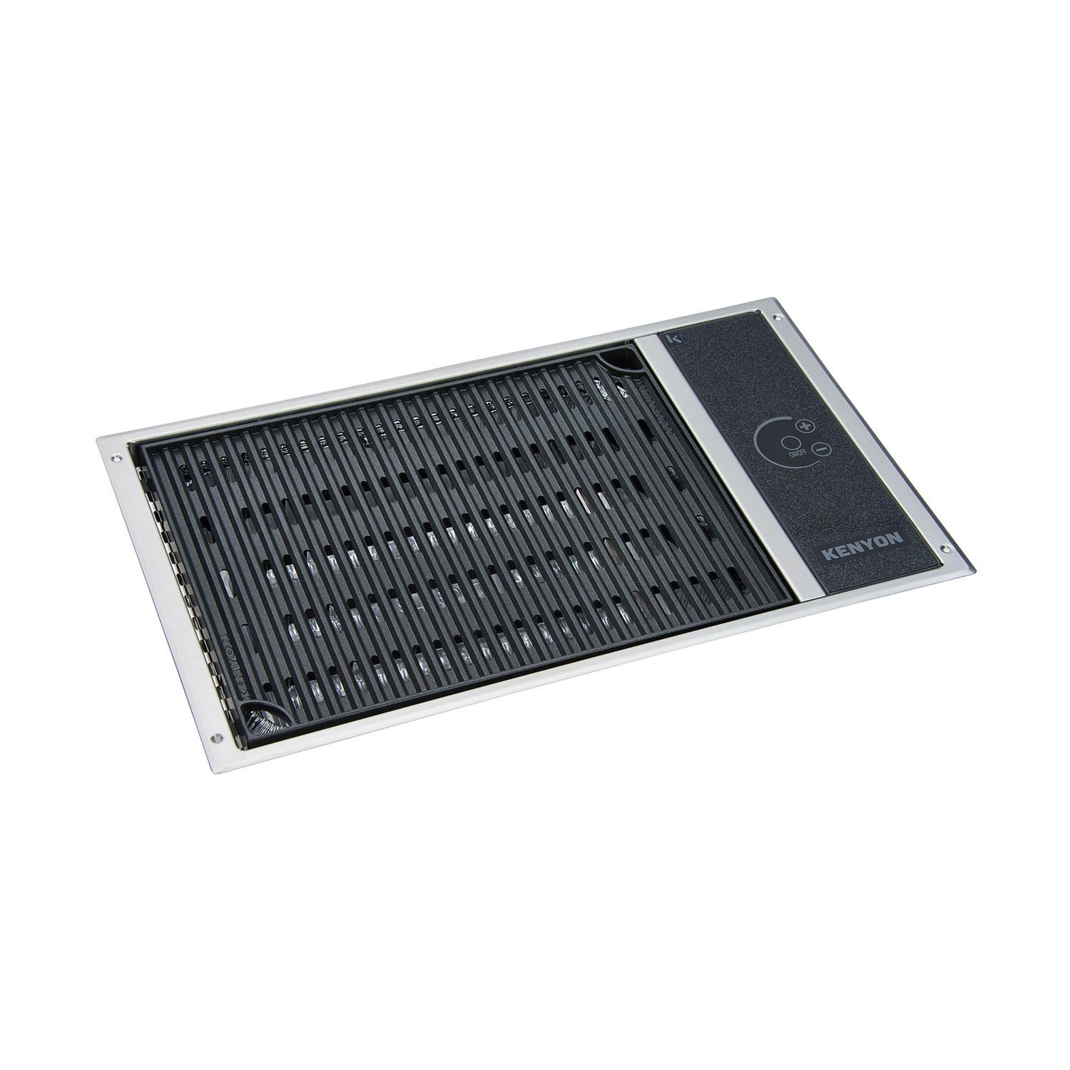 Kenyon One Zone No Lid Built-In 120V Electric Grill W/ Lite Touch ...