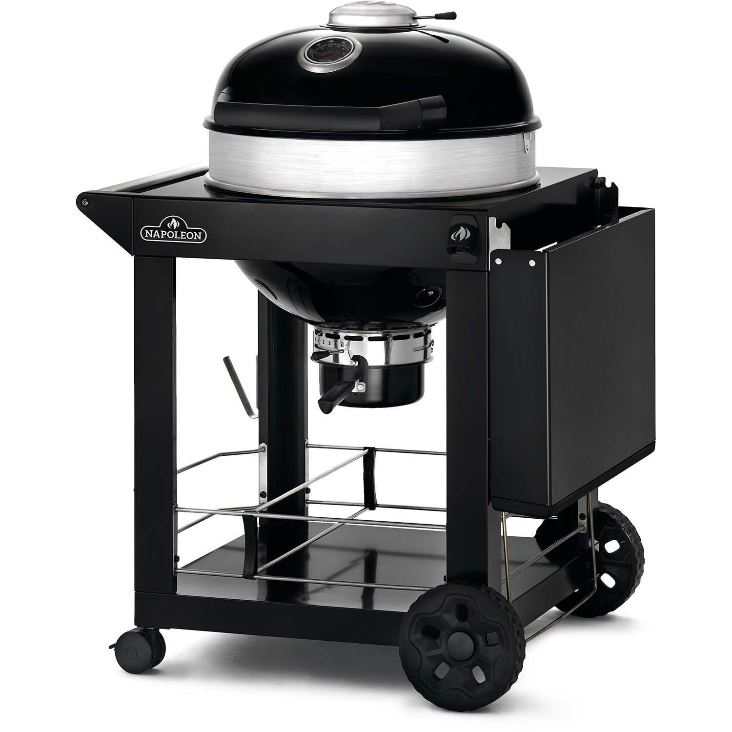 Napoleon PRO 22 Inch Charcoal Kettle Grill W/Cart - Black - PRO22K-CART ...