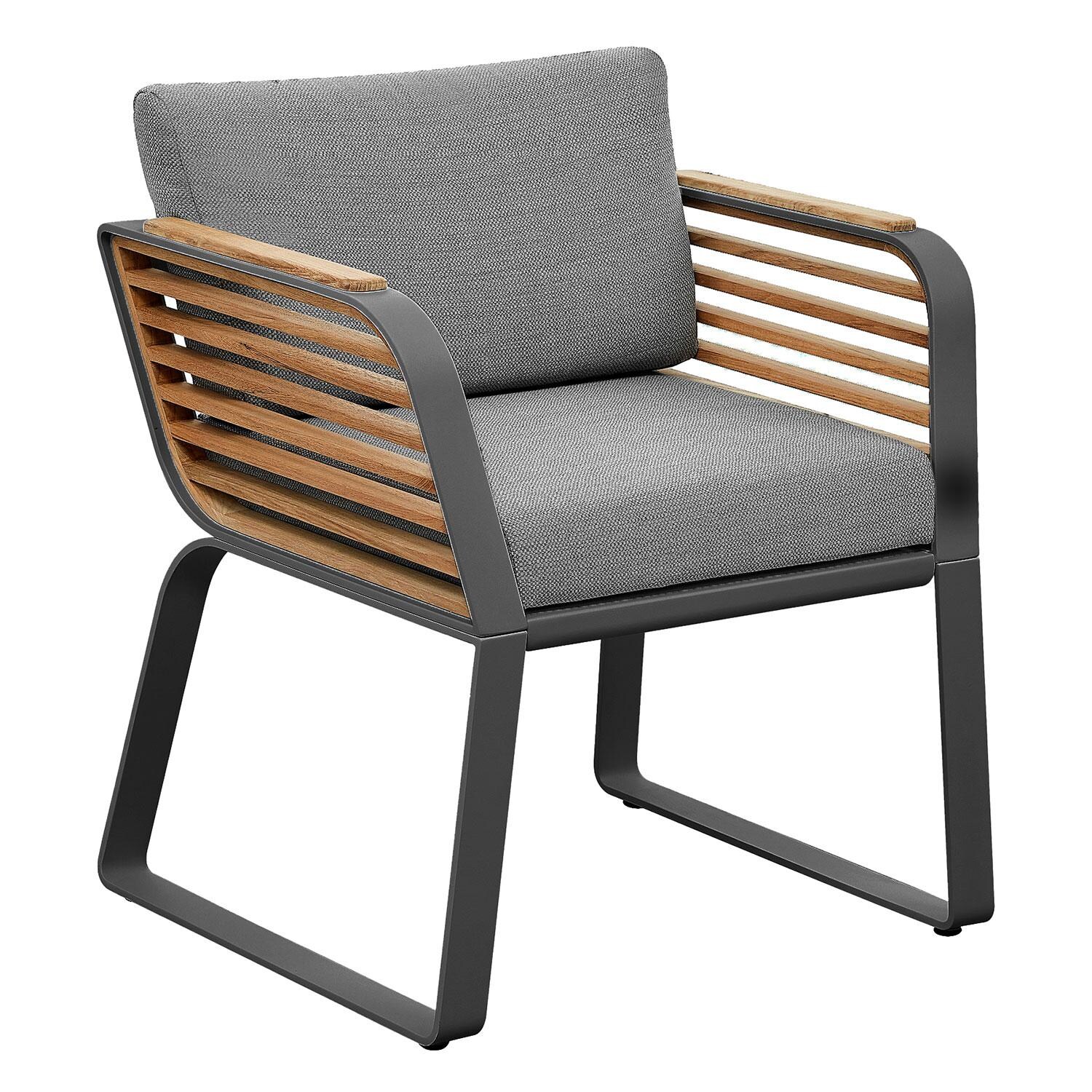 HIGOLD WING 6 Person Aluminum Dining Set in Black By HIGOLD : BBQGuys