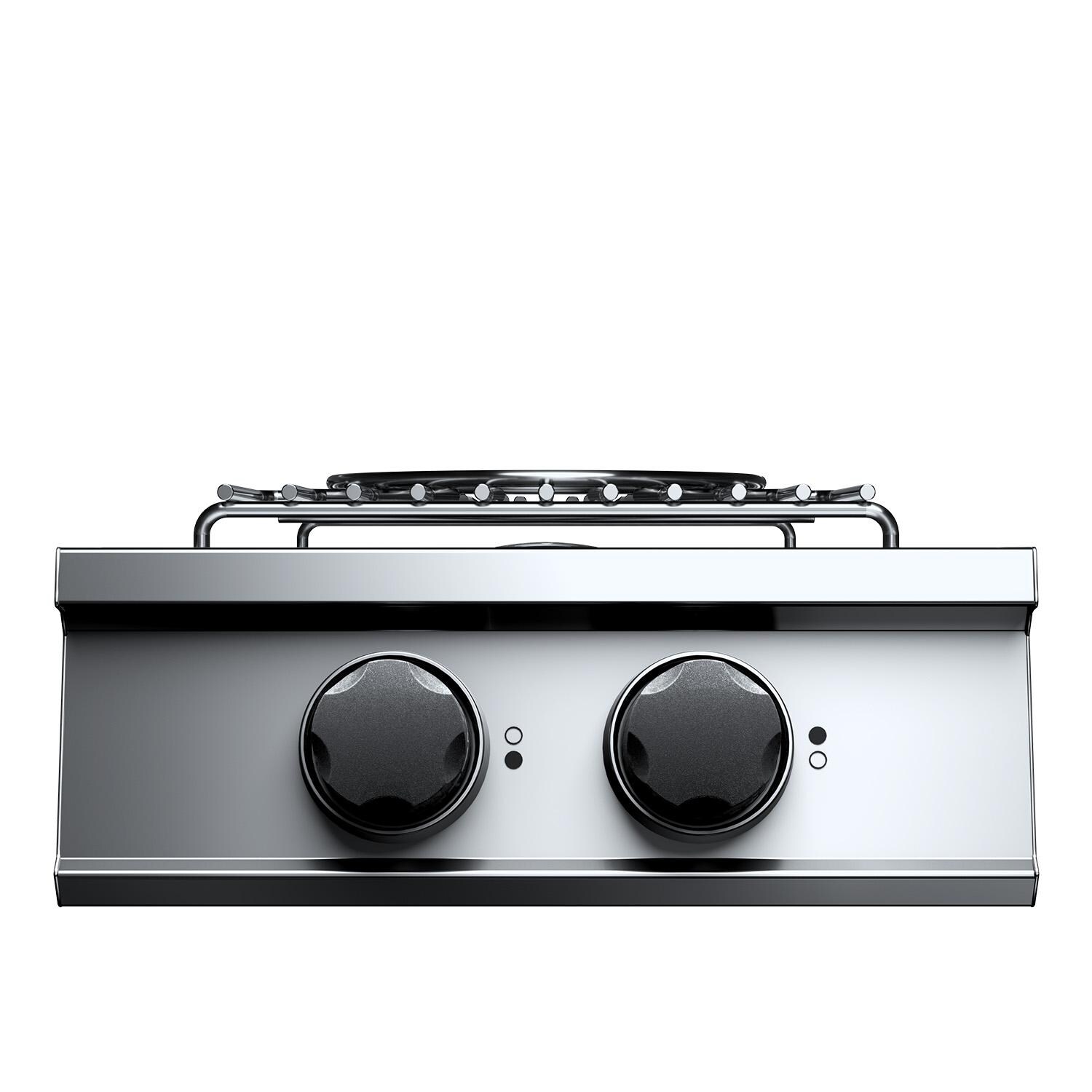 Kalamazoo K-CKTPW Built-In Cooktop w/ Power Wok Burner - Bulk Propane ...