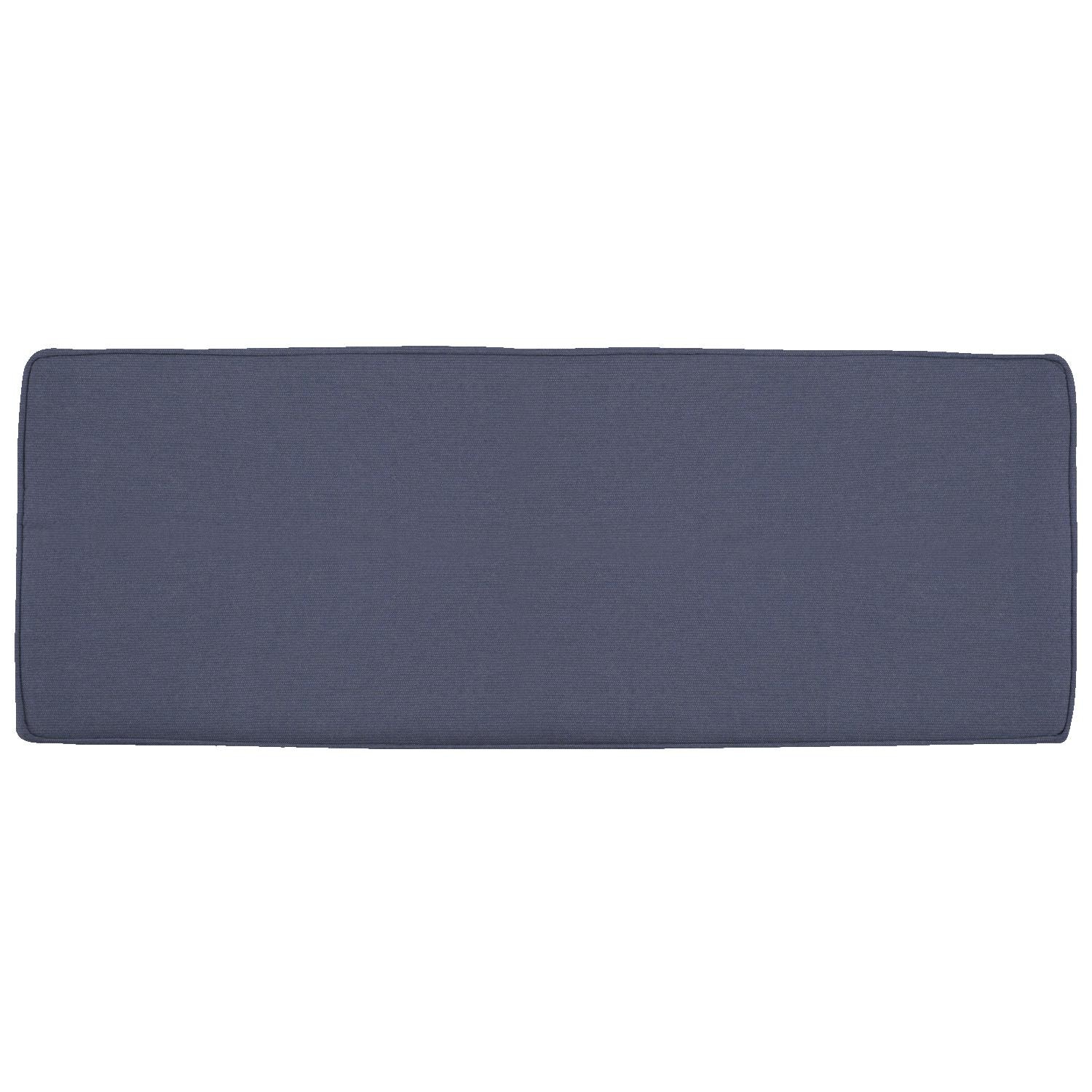 Sunbrella Spectrum Indigo Large Outdoor Replacement Bench Cushion W ...
