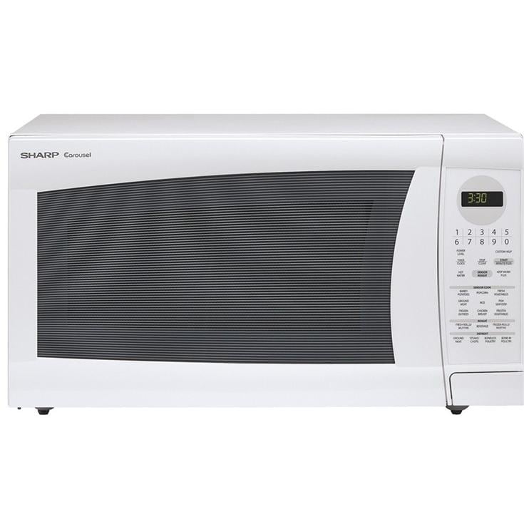Sharp R520LWT Full Size Microwaves 2.0 Cu.ft - 1200 Watts : BBQGuys