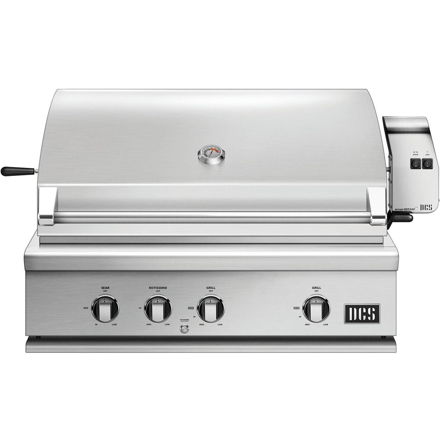 DCS Series 7 36-Inch Built-In Natural Gas Grill With Rotisserie ...