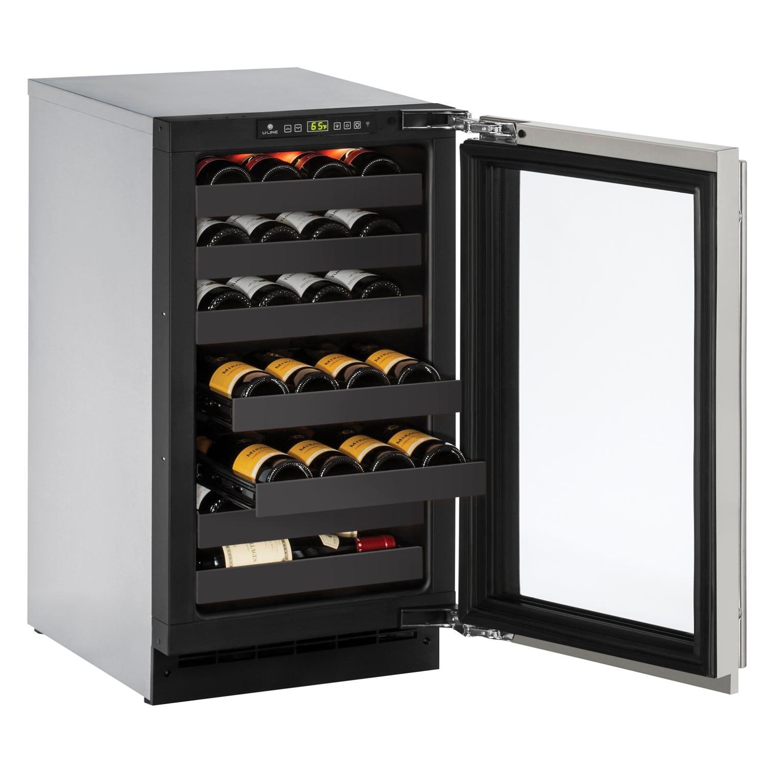 U-Line 2000 Series 18-Inch 31 Bottle Built-In / Freestanding Wine ...