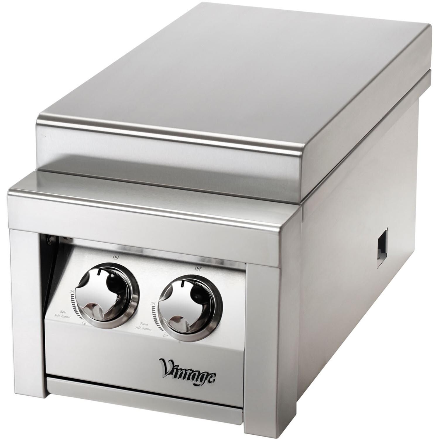 Vintage Natural Gas Double Side Burner - VSB2G-N : BBQGuys