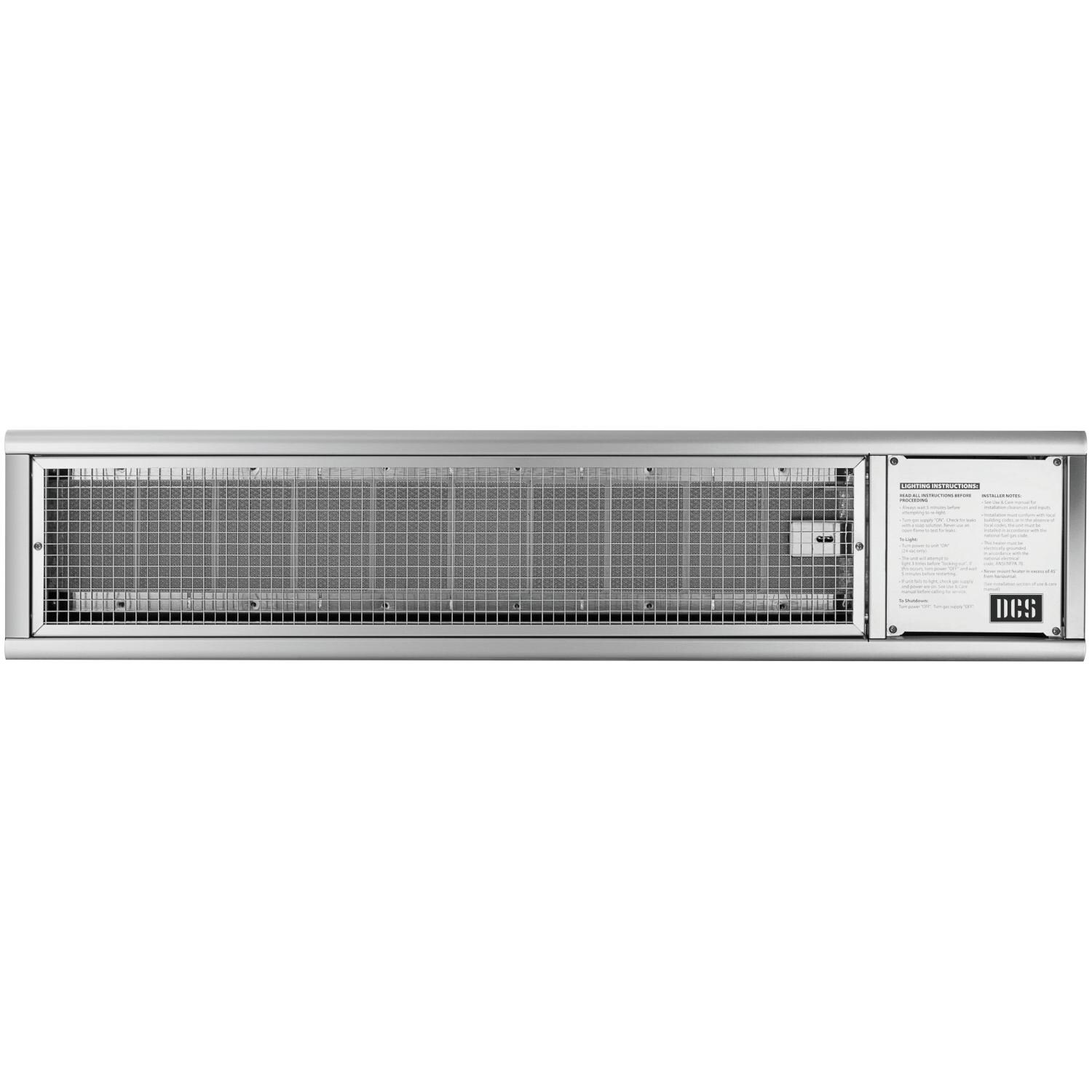 DCS 48-Inch 56,000 BTU Natural Gas Infrared Patio Heater - Stainless ...
