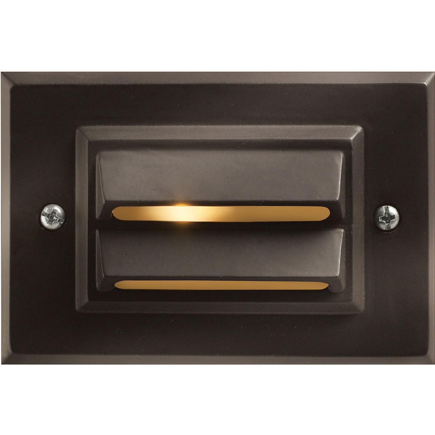 Hinkley Lighting Deck One Light 3-Inch LED Outdoor Deck Light - Bronze ...