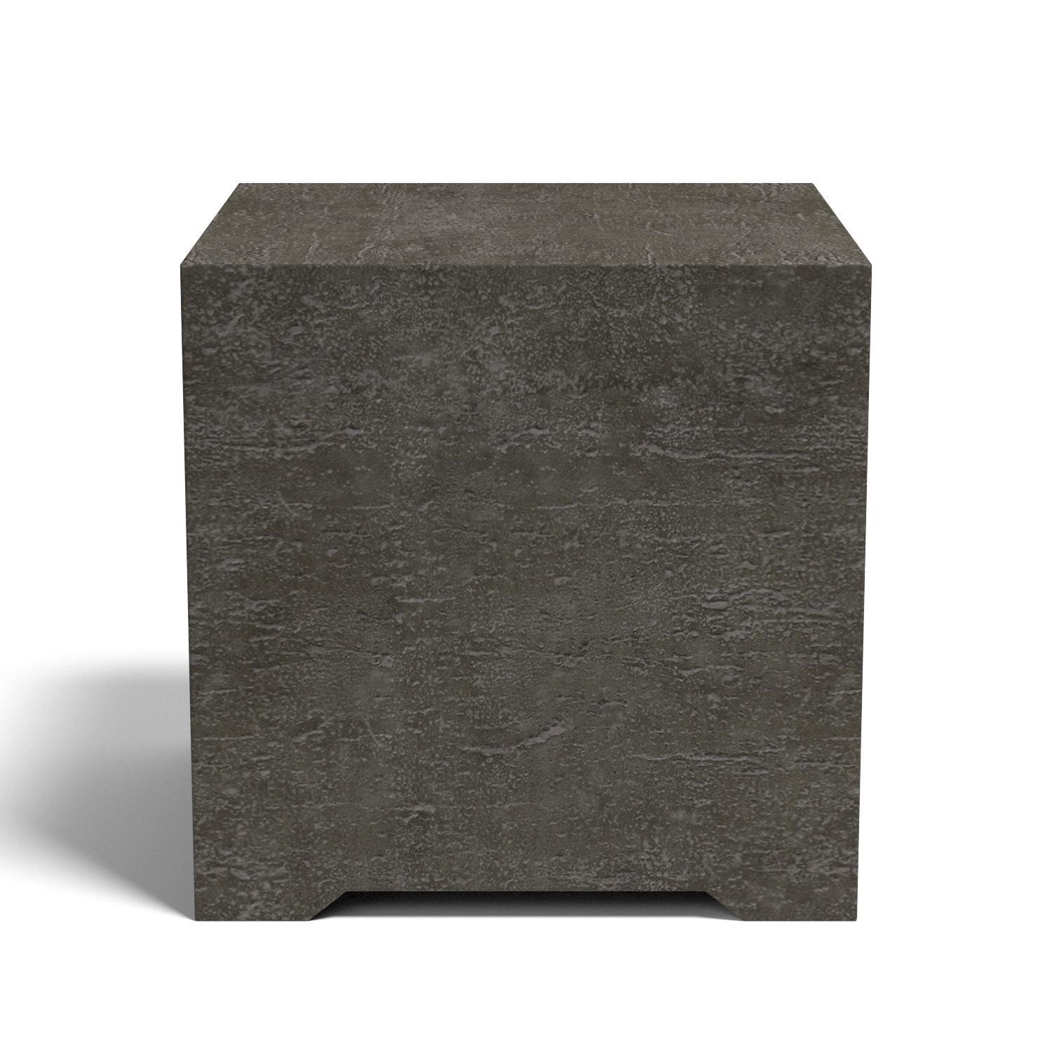 Sunset West Bazaar 20-Inch Square GFRC Patio Tank Cover - Graphite ...