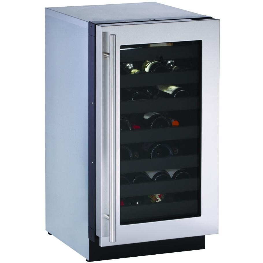 U-Line 31 Bottle Wine Captain With Right Hinge - Stainless Steel ...