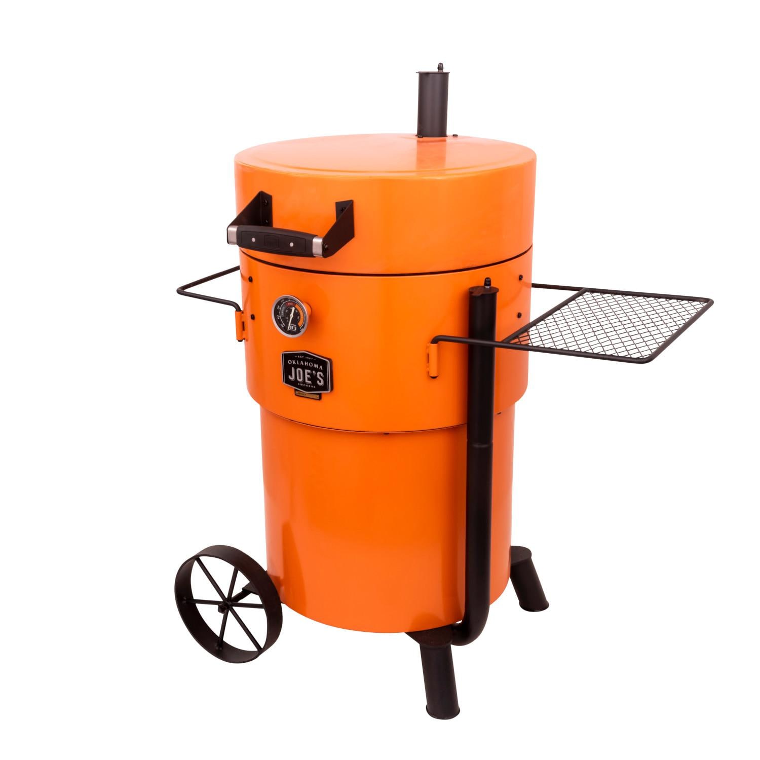 Oklahoma Joe's Bronco Pro Drum Smoker - Orange - 19202100 : BBQGuys