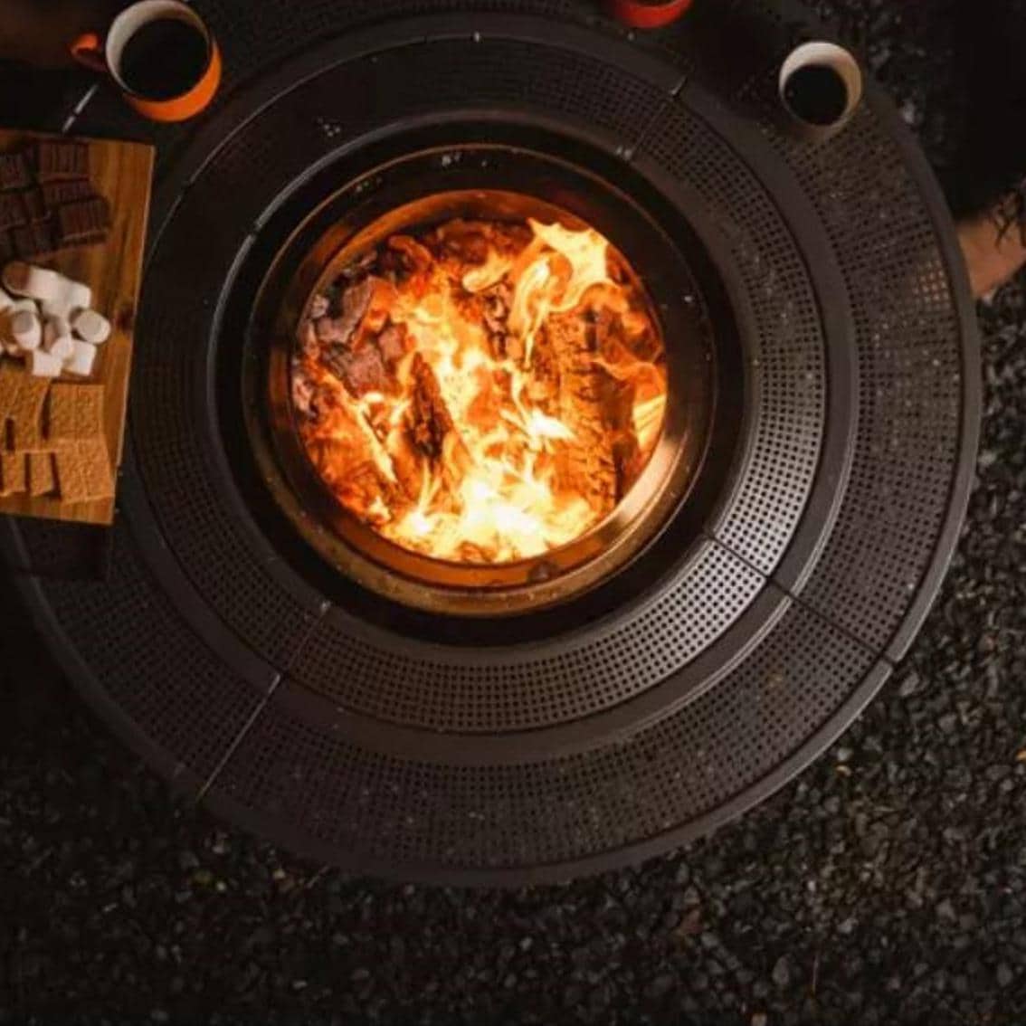 Solo Stove Fire Pit Surround For Yukon - FPSURROUND-LG : BBQGuys