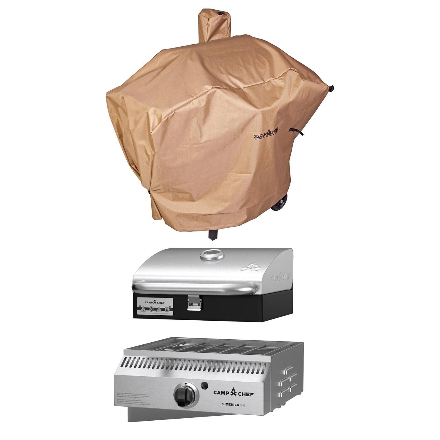 Camp Chef 24" Woodwind Sidekick Sear and Cover Bundle : BBQGuys