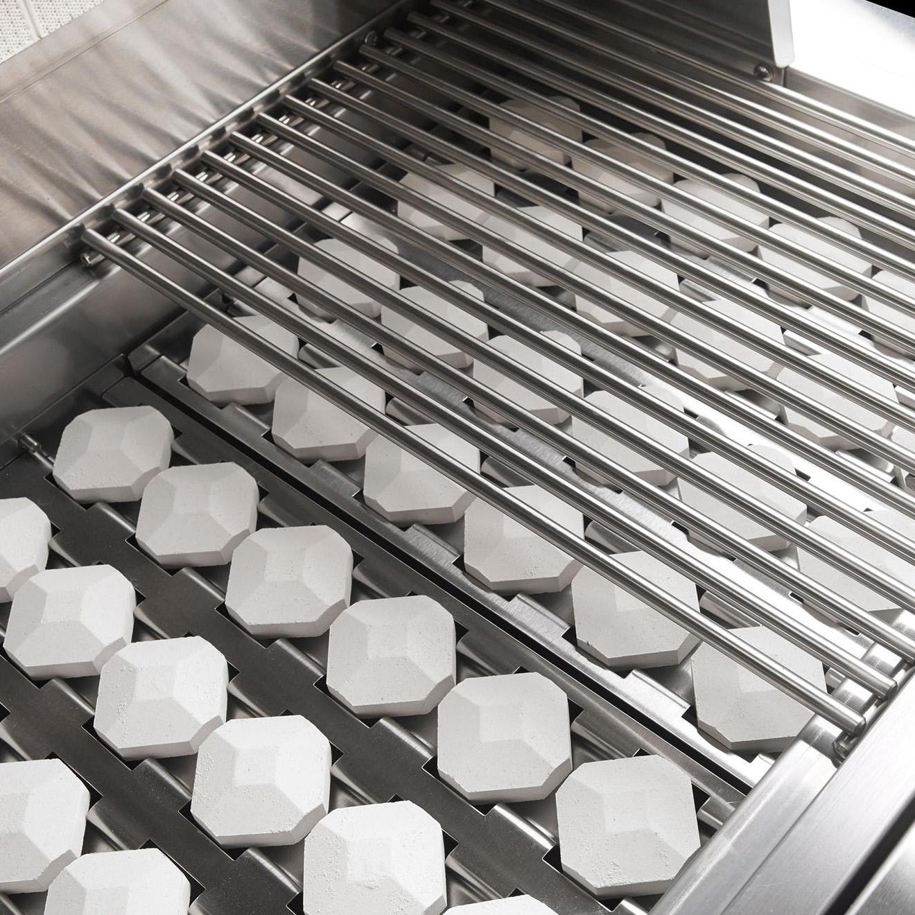 Vintage 42-in Stainless Steel Natural Gas Grill w/ Sear Zone & 2-Door ...