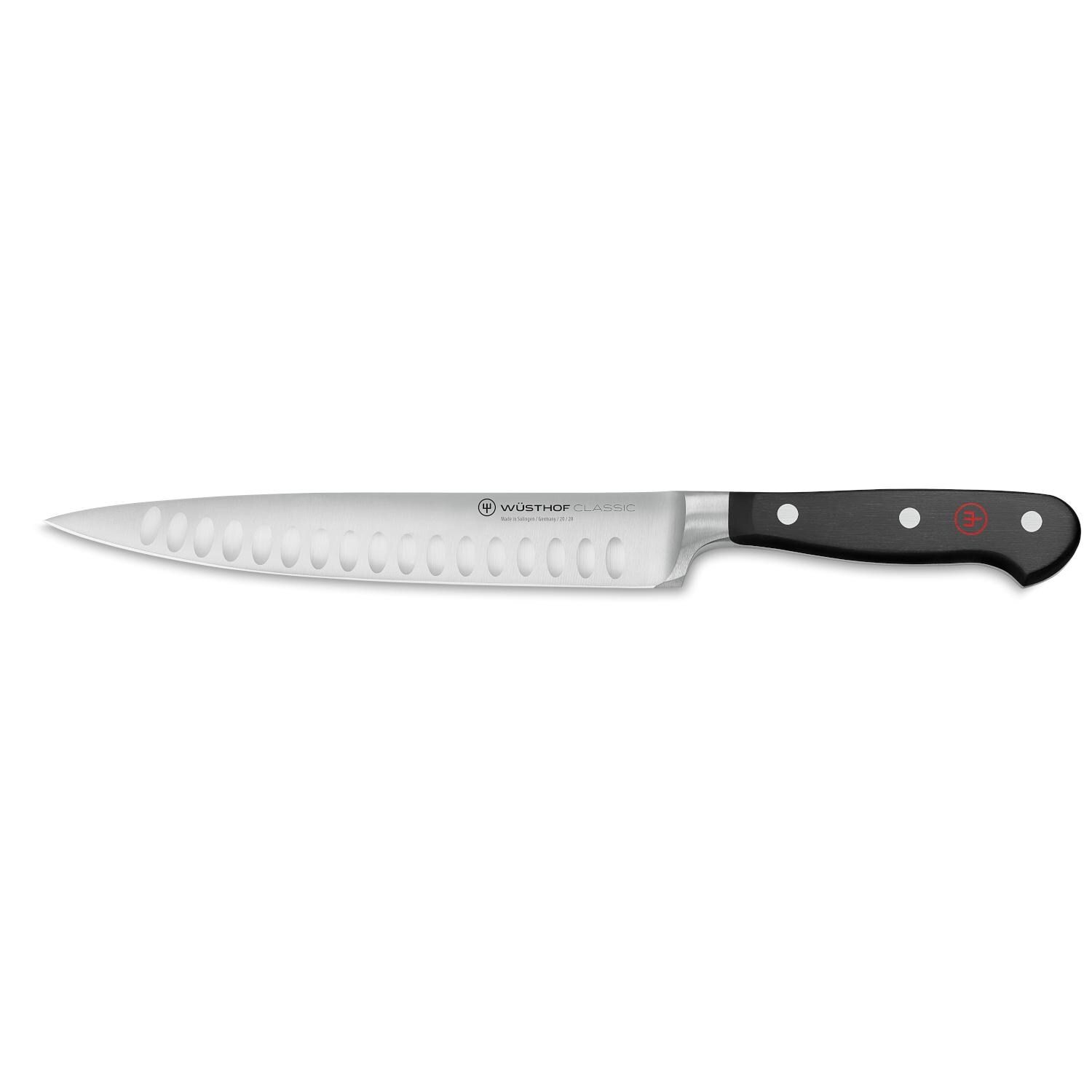 Wusthof Classic 8-Inch Hollow Edge Carving Knife : BBQGuys
