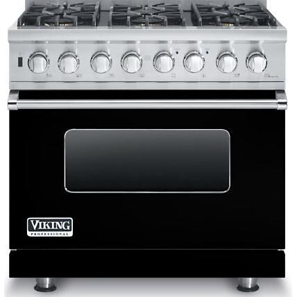 Viking Professional 5 Series 36-Inch 6-Burner Dual Fuel Natural Gas ...