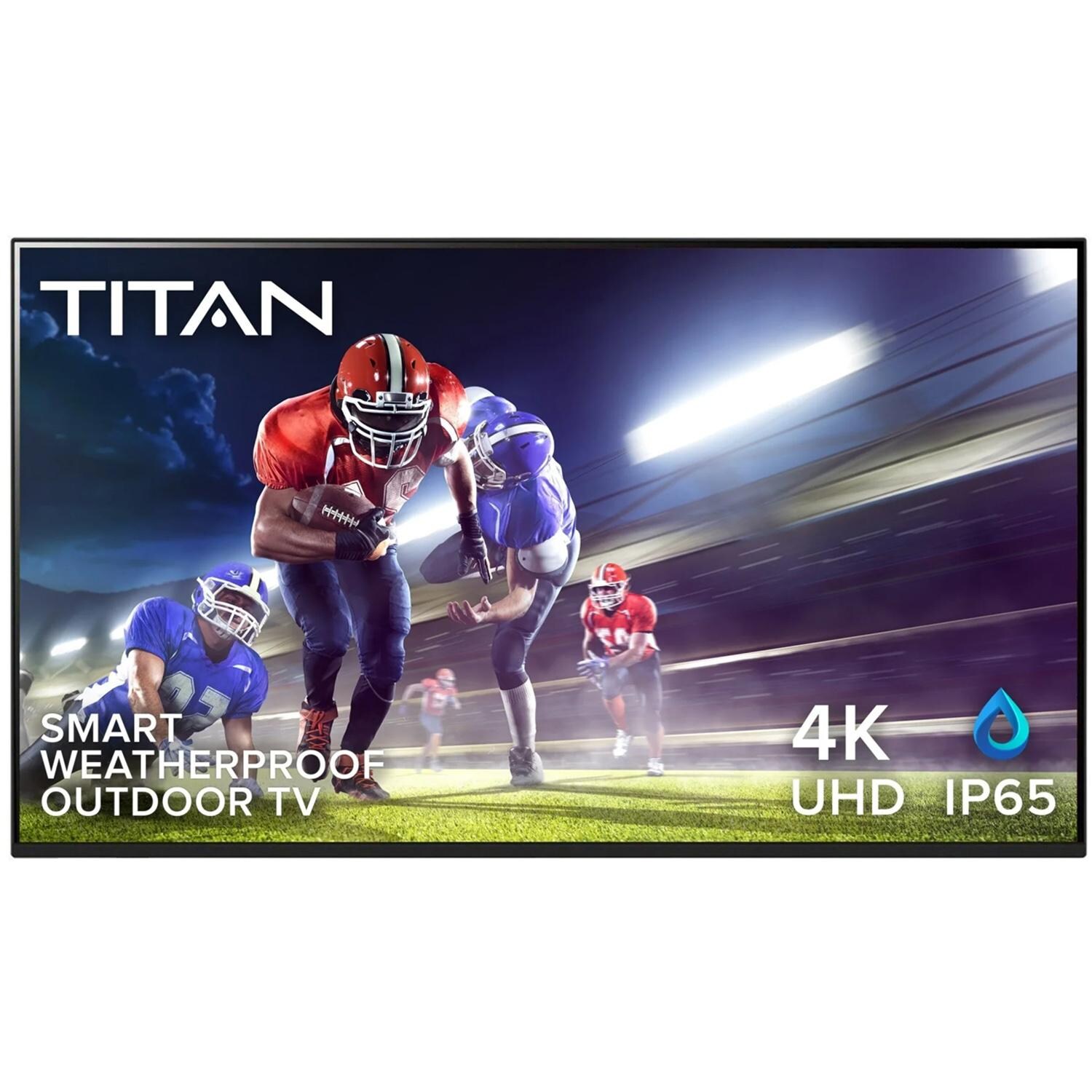 Titan L100 Series 55 Inch Full Sun 4K UHD Smart Outdoor TV w/ Direct ...