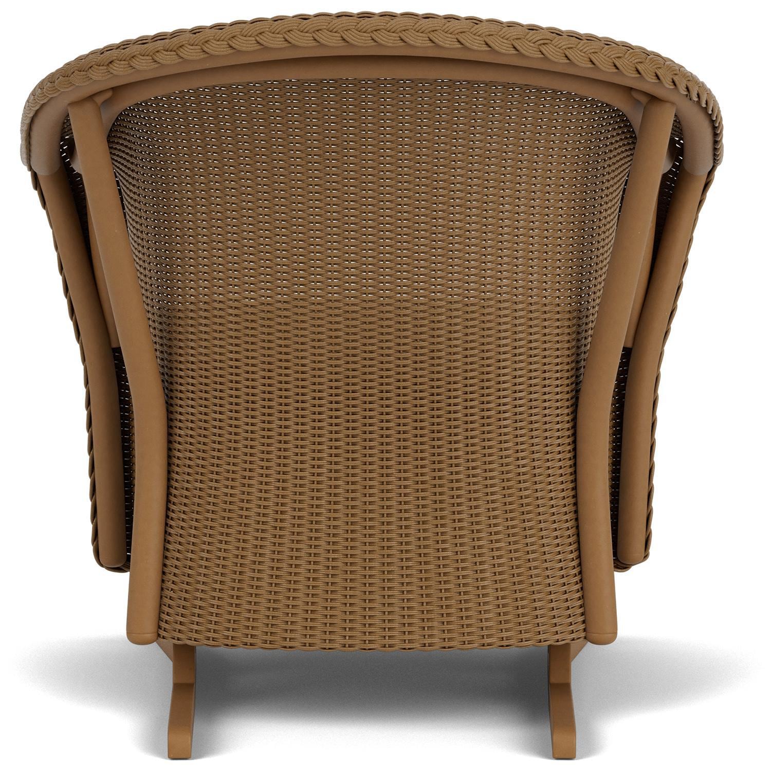 Reflections Lloyd Loom Rocking Club Chair in Hickory by Lloyd Flanders ...