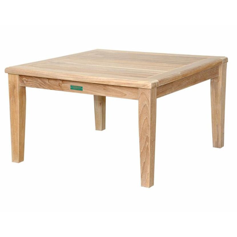 Anderson Teak Brianna 32 Inch Square Teak Patio Coffee Table : BBQGuys