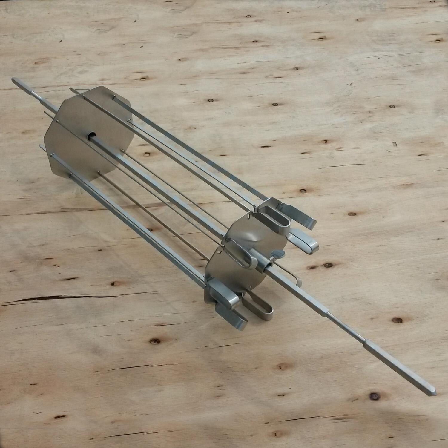 Smoke-N-Hot Multi-Kabob Rotisserie Attachment SNH-MBR : BBQGuys