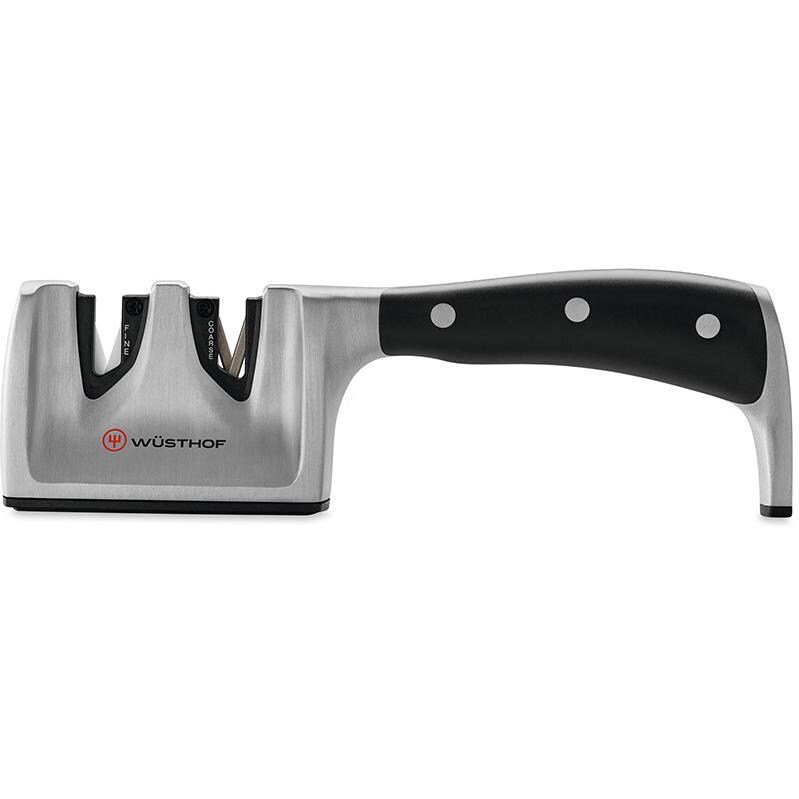 Wusthof Classic Ikon 2- Stage Hand-Held Sharpener - 3060388001 : BBQGuys