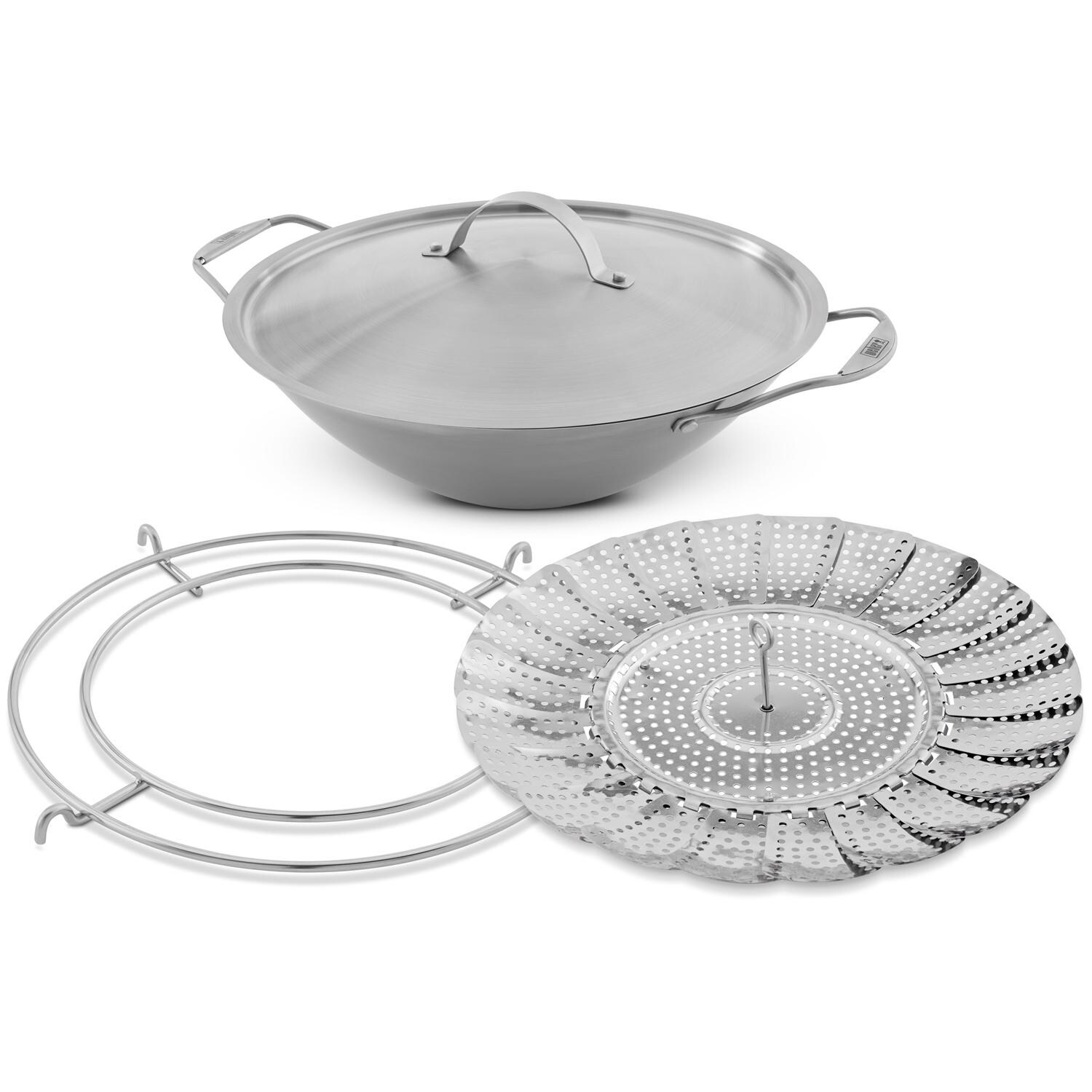 Weber CRAFTED Wok and Steamer - 7674 : BBQGuys