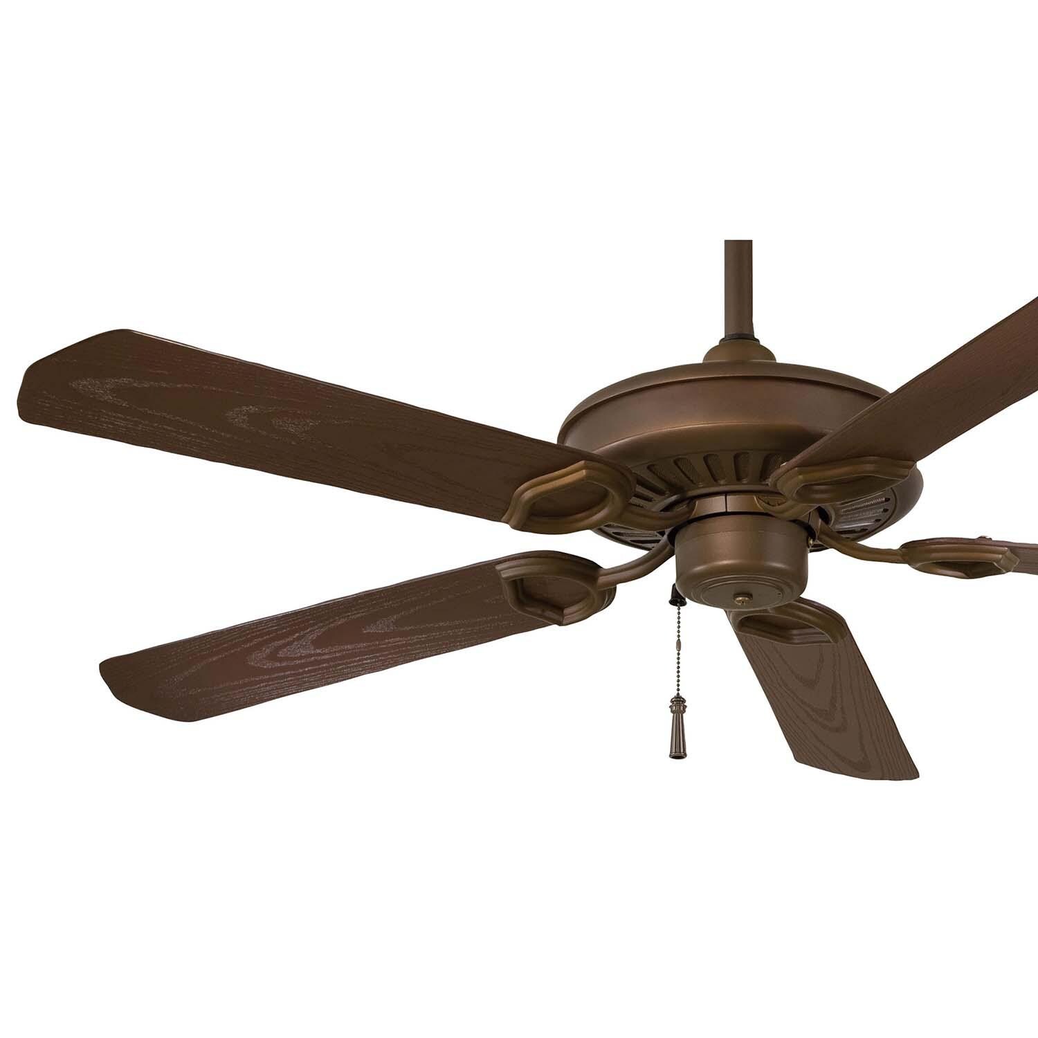 Minka-Aire Sundowner 54-Inch 5-Blade Ceiling Fan in Oil Rubbed Bronze ...