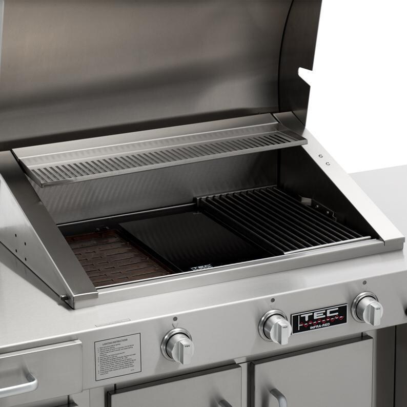 TEC Sterling III FR 36-Inch Freestanding Infrared Propane Gas Grill On ...