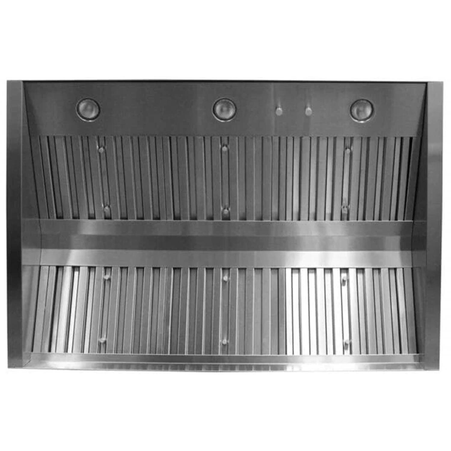 Trade-Wind 66-Inch 2300 CFM Outdoor Vent Insert - Stainless Steel ...