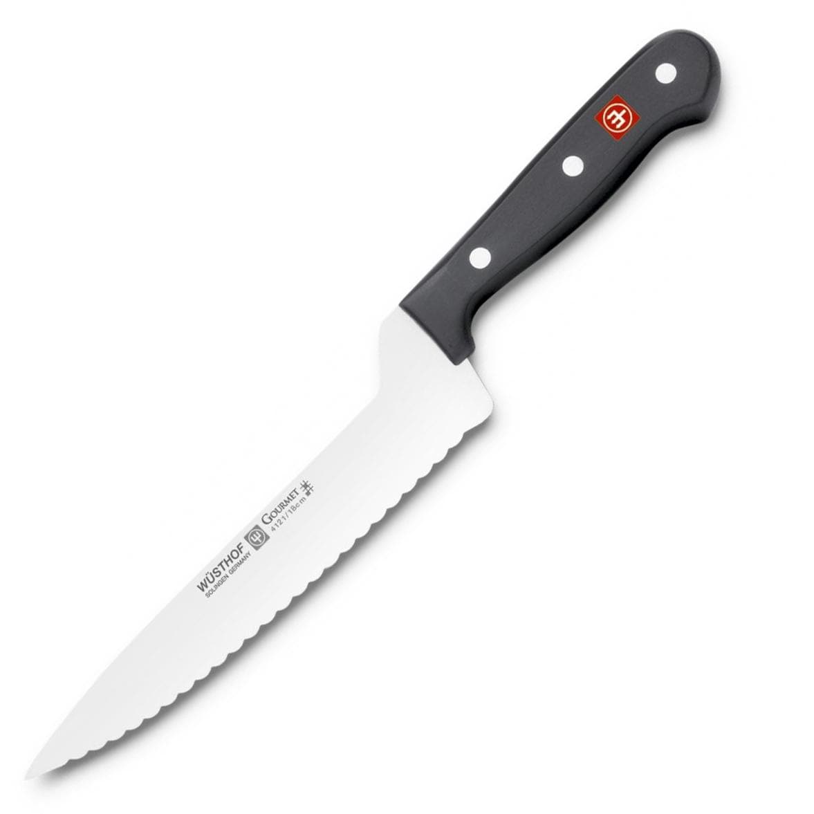 Wusthof Gourmet 8-Inch Offset Deli Knife - 4121-7 : BBQGuys