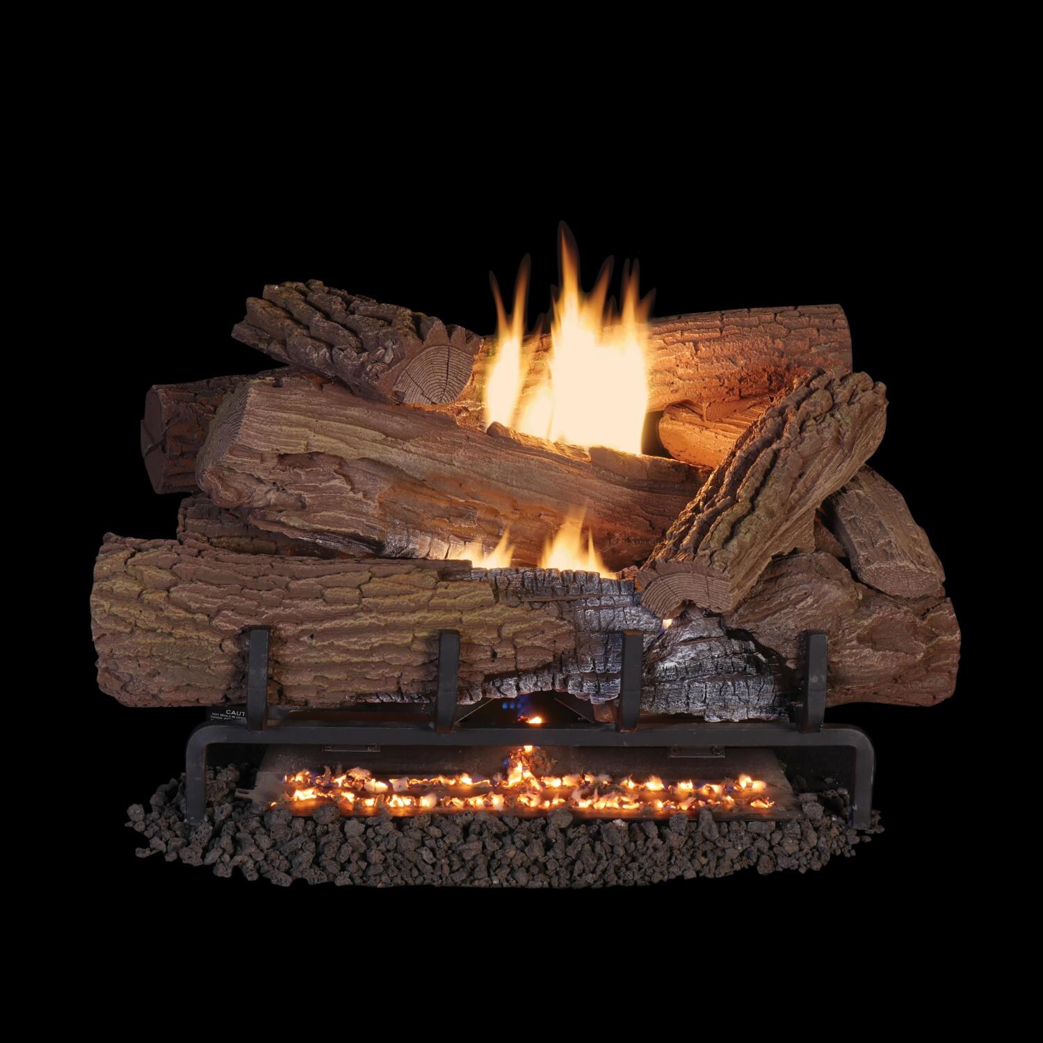Superior Fireplaces 30-Inch Mossy Oak Gas Log Set With Vent-Free ...