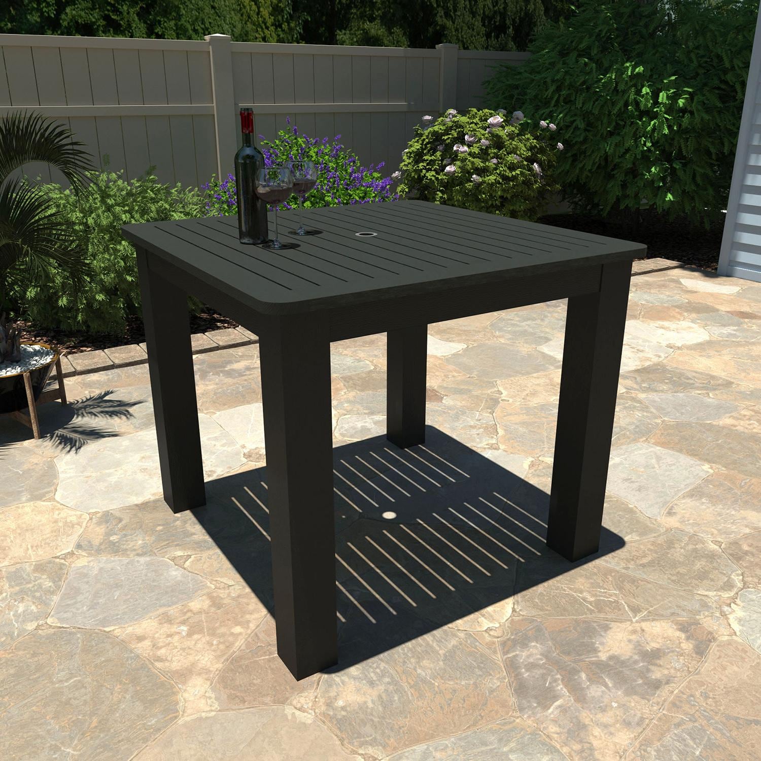 Hart Lane 5 Pc Recycled Plastic Square Counter Height Dining Set in ...