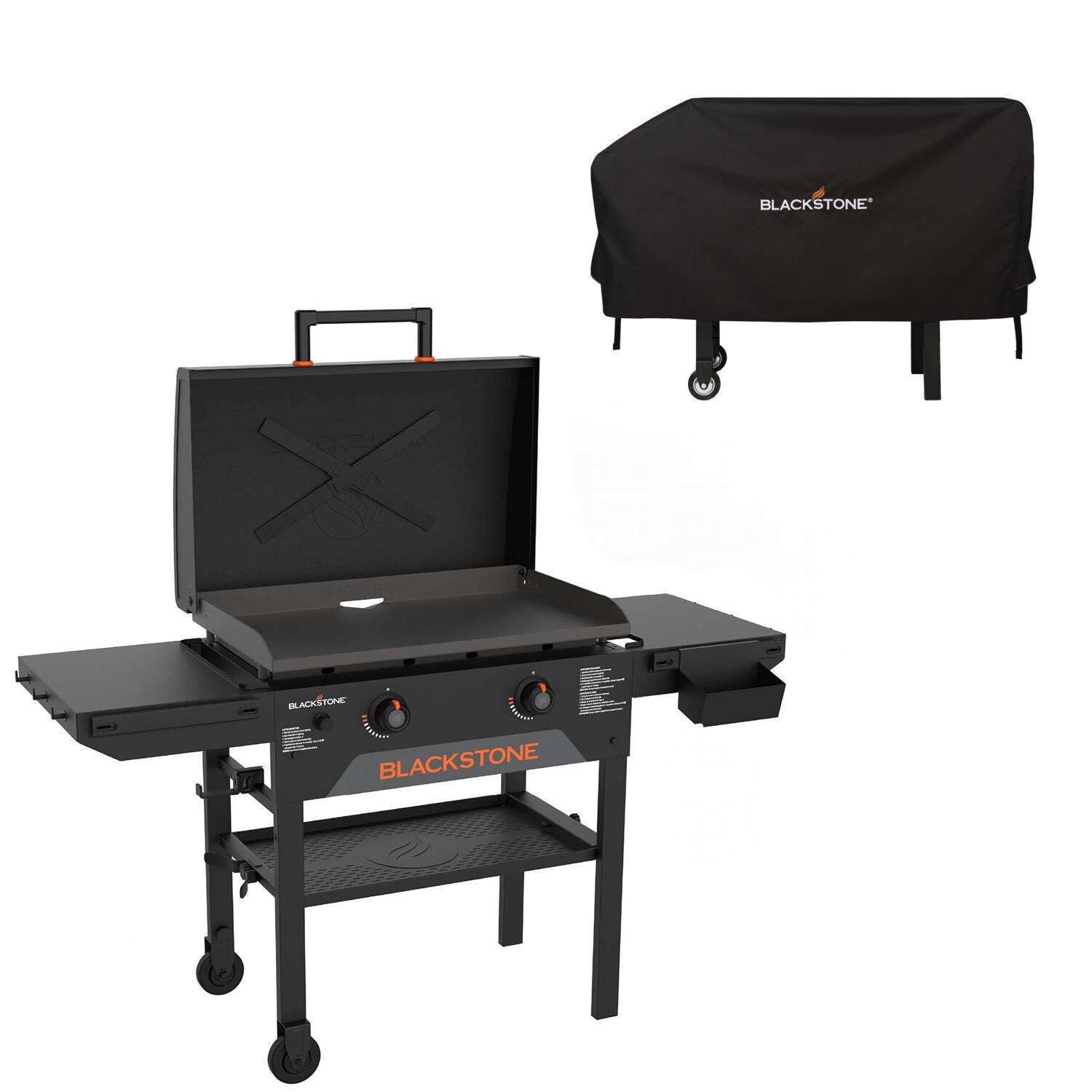 Blackstone 28 Inch Griddle W/ Hard Cover & Griddle Cover - 2287 : BBQGuys