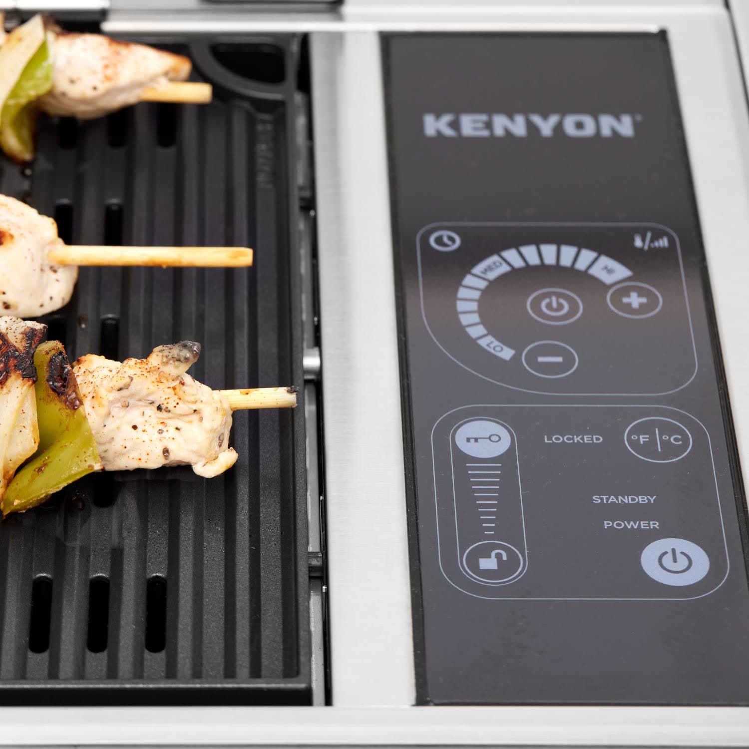 Kenyon Frontier IntelliKEN Control 1300 Watt Electric Grill & Stand ...