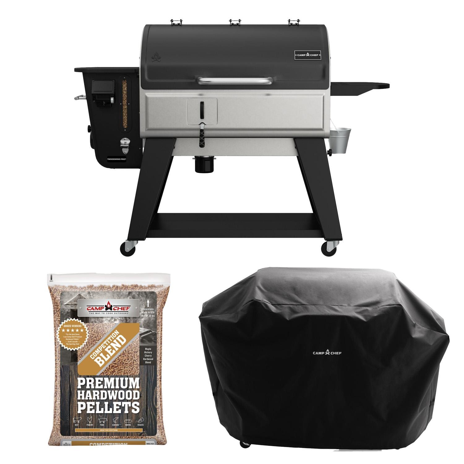 Camp Chef Woodwind Pro 36-in Pellet Grill Starter Bundle : BBQGuys