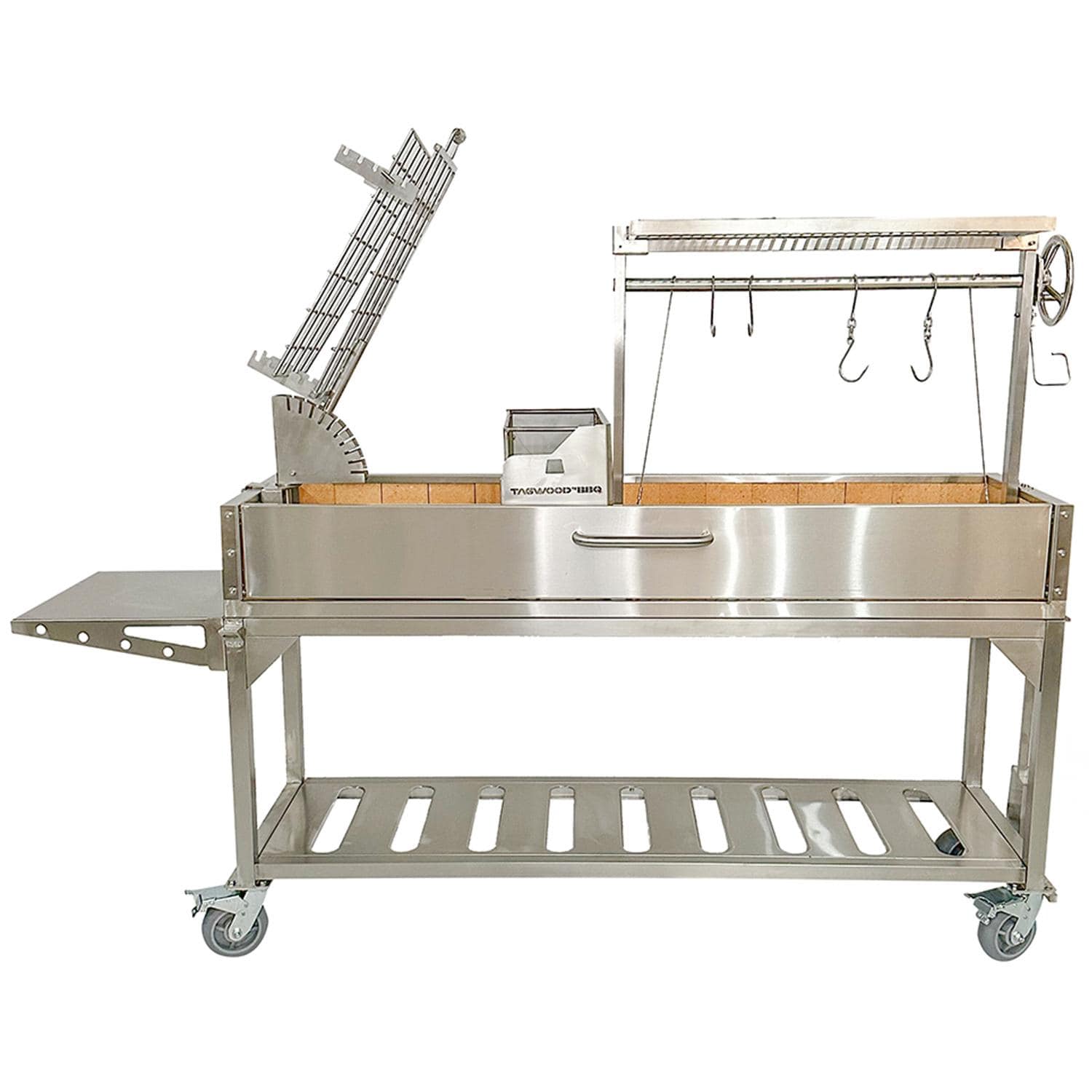 Tagwood BBQ Argentine Santa Maria Wood Fire & Charcoal Grill - BBQ06SS ...
