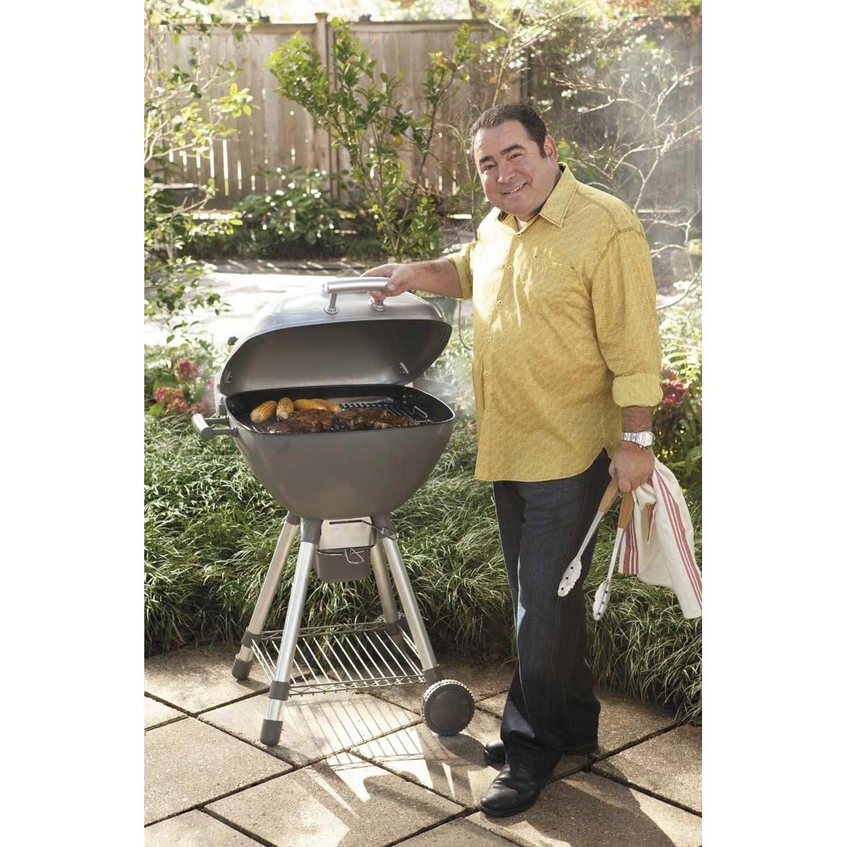 Emeril Charcoal Grill - Deep Square Grill By Viking Culinary Group ...