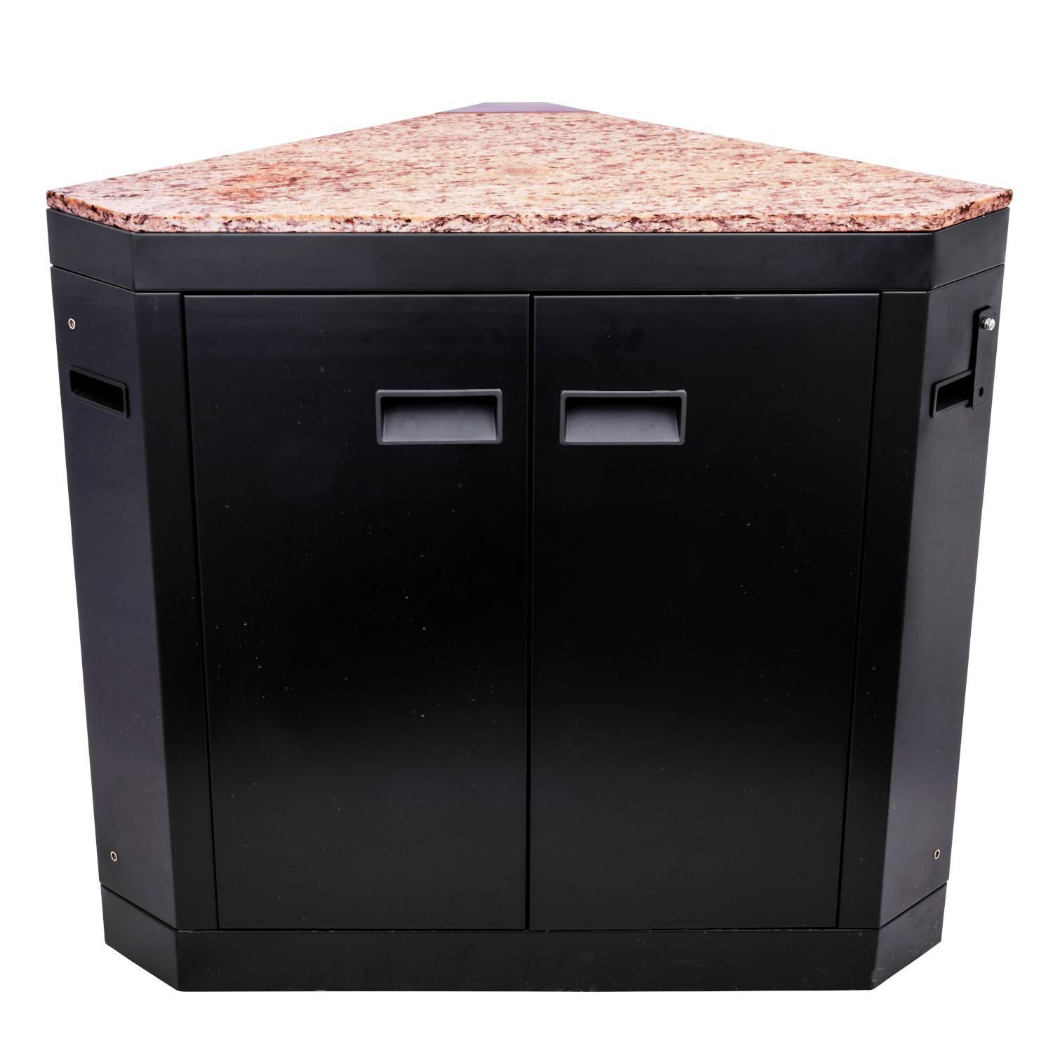 Charbroil Medallion Series 7-Piece Modular Outdoor Kitchen L-Shaped ...