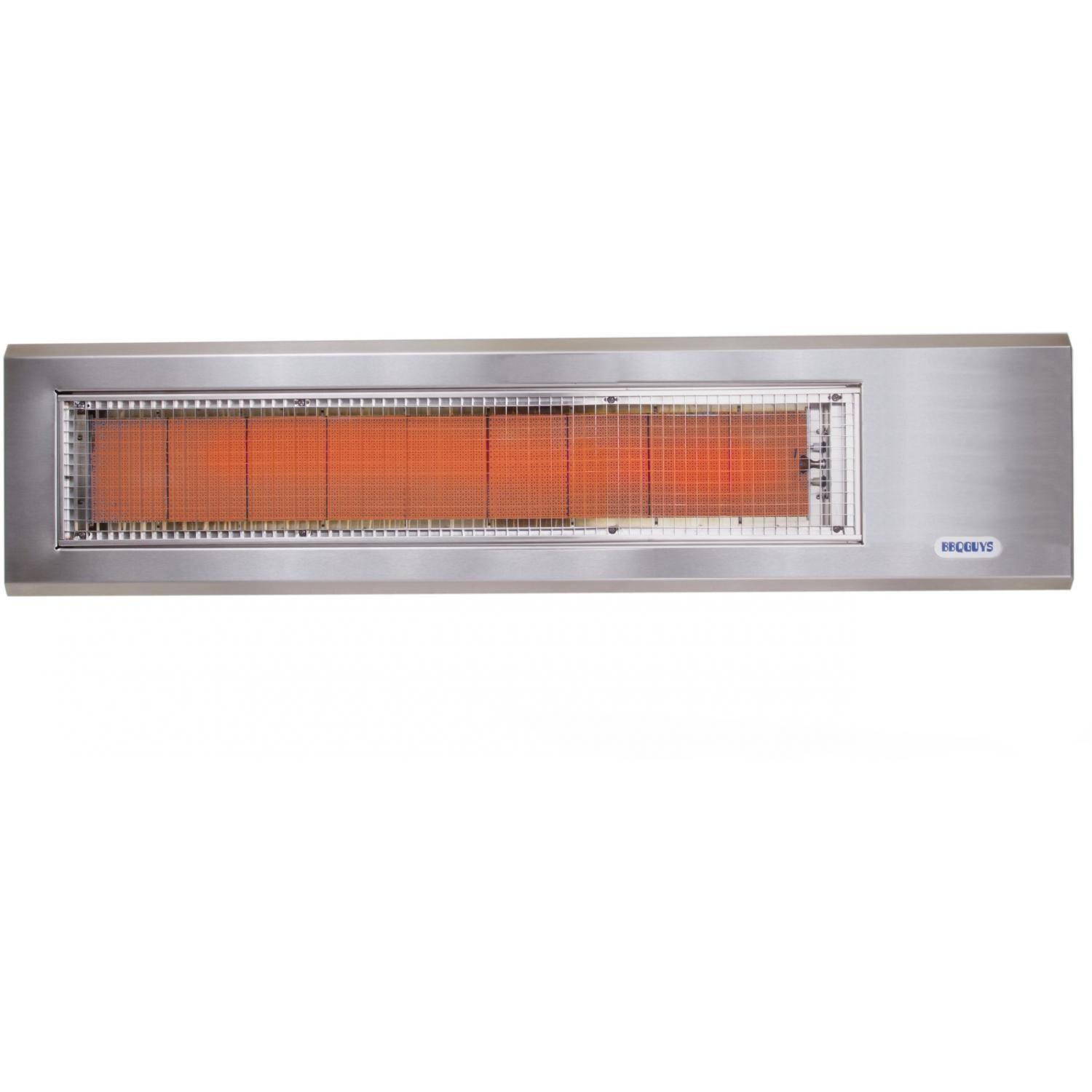 BBQGuys 48 Inch Stainless Steel Patio Heater - Natural Gas Remote ...