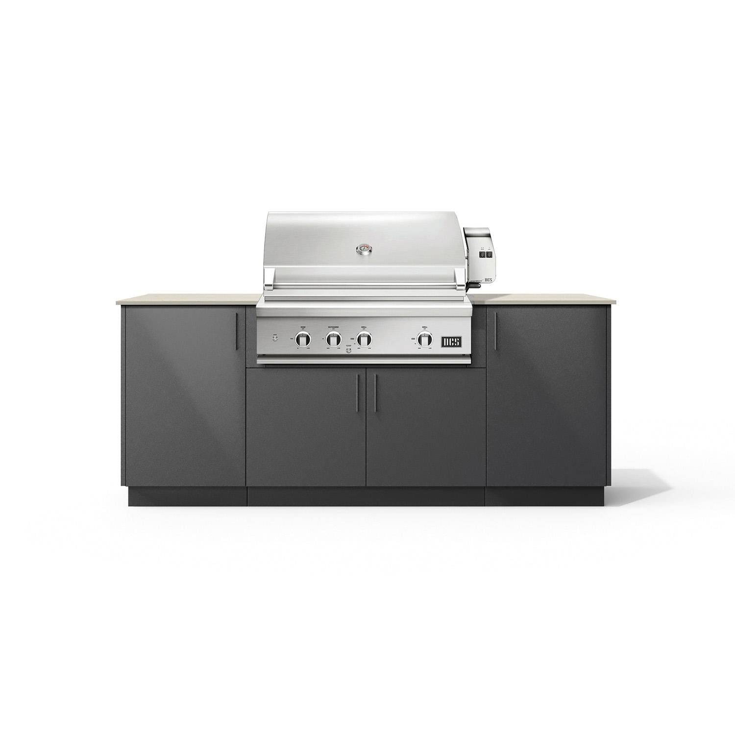 Urban Bonfire Sierra 36 Outdoor Kitchen w/ DCS Propane Grill, Danae ...