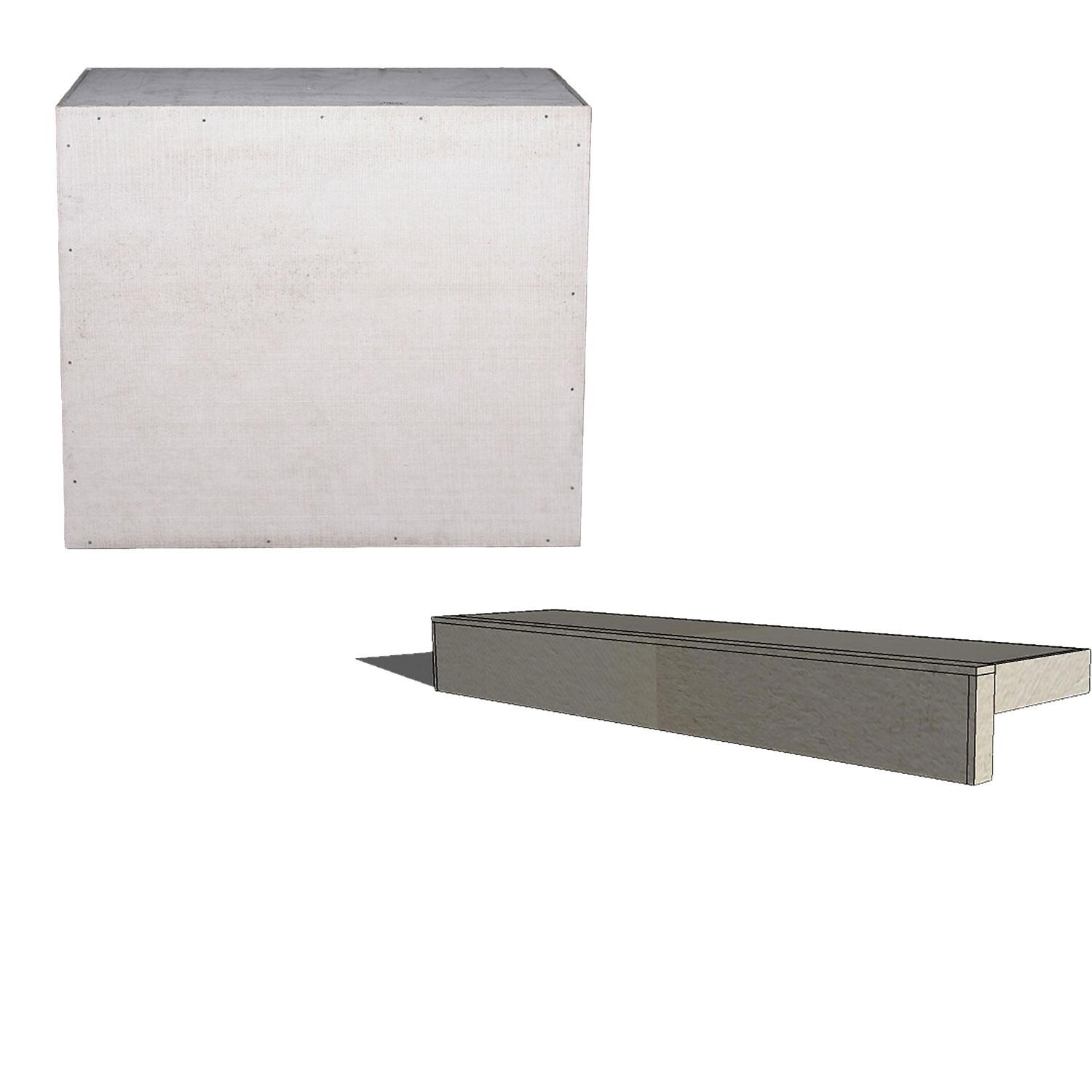 Universal 42 Inch Outdoor Kitchen Filler Cabinet - ADA And Universal 42 ...