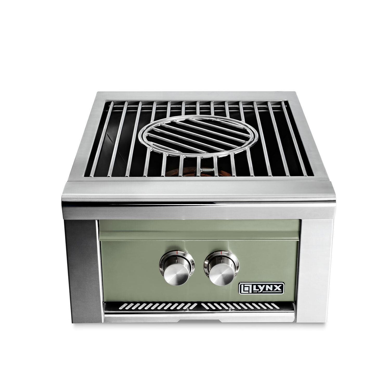 Alfresco 24-Inch Propane Versa Power Cooking System in Signal Gray ...