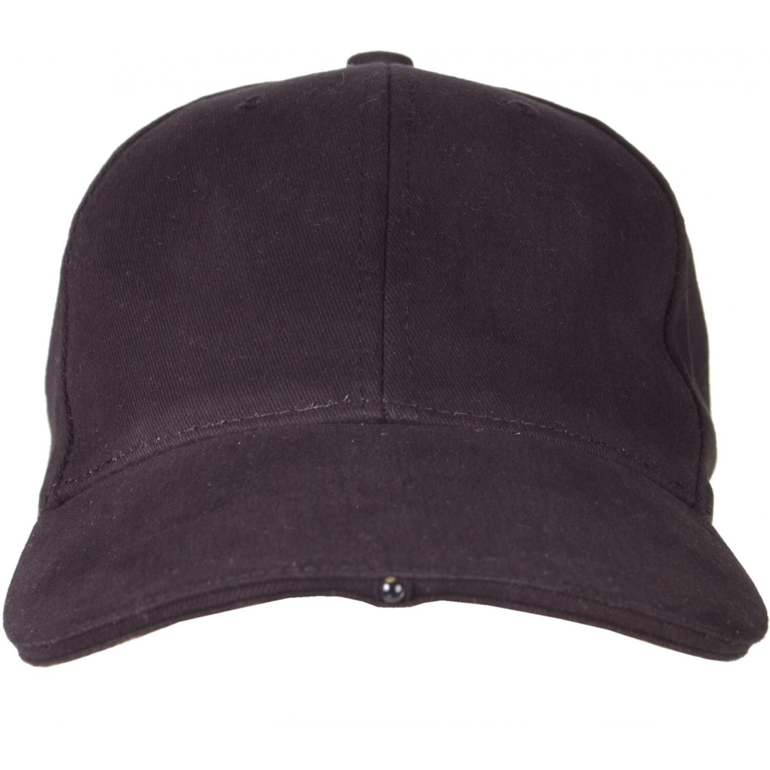 Panther Vision Lighted Structured Hat W/ 3 LED Lights Black S Power Cap ...