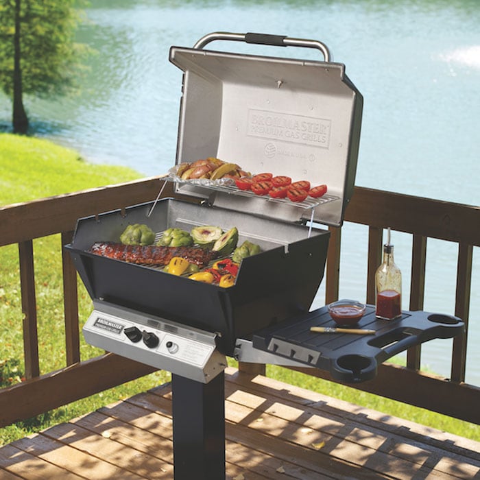 Permanent Pedestal & Post Mount Gas Grills : BBQGuys