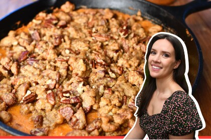 Fire-Roasted Sweet Potato Casserole | Jacqueline Duffin : BBQGuys