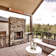 Ceiling & Wall-Mounted Outdoor Patio Heaters : BBQGuys