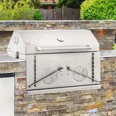 Built-In Charcoal Grills for Outdoor Kitchens : BBQGuys